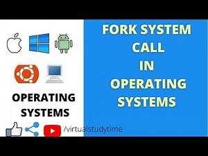 FORK SYSTEM CALL IN OS|OPERATING SYSTEMS|VIRTUAL STUDY TIME