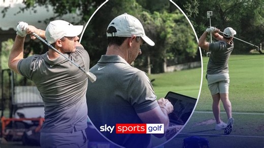 Rory McIlroy warms up in Delhi ahead of debut DP World India Championship