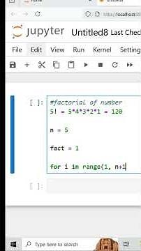 Factorial of a Number