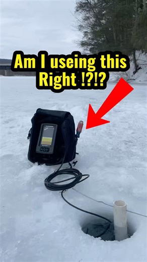 Am I doing this right ?? #icefishing