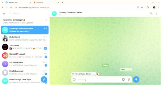Building a Currency Converter Chatbot with Flask & Dialogflow | Himakshi Manmode posted on the topic | LinkedIn