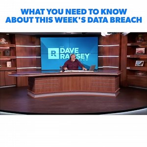 17K views | Don’t expect Equifax or the Federal Trade Commission to clean up the mess and repay you after a data breach. Instead, make sure you’re covered with identity theft protection. | Dave Ramsey | Facebook