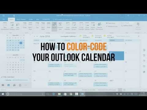 Color-Code your Outlook Calendar with Conditional Formatting