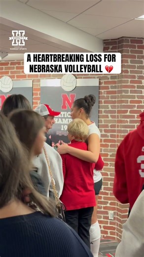 Nebraska volleyball freshman Teraya Sigler and Manaia Ogbechie were filled with emotion after loss.