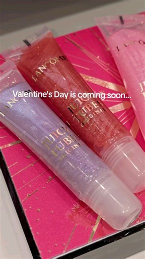 We are absolutely in love with these shades! 💕 Find your perfect Juicy Tubes colour crush this Valentine's Day! 💄😍 📍 Isetan Scotts, L1 📍 Isetan Serangoon Central, L2 #isetansg #lancome #lancomemakeup #valentineday #valentinegift | Isetan Singapore