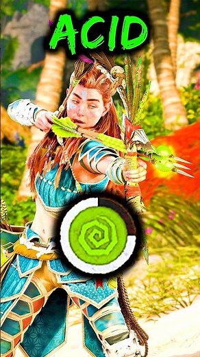 🟢 How Does ACID Work? 🤔🏹 Horizon Forbidden West Combat Tips