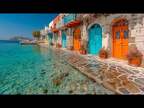 Greece 🇬🇷 - The Land of The Most Beautiful Places - 4K HDR Walking Tour