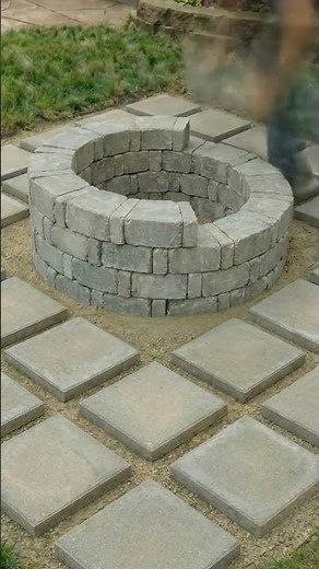 Simple Yard, Big Upgrade | DIY Fire Pit Transformation