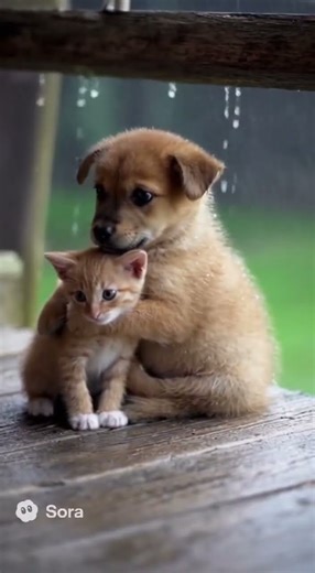 They Cuddle When They're Scared: The Cutest Moment Ever!