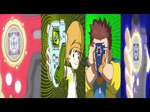 Digimon Frontier (Tommy JP Fusion Evolution/Unity Evolution) English Dub