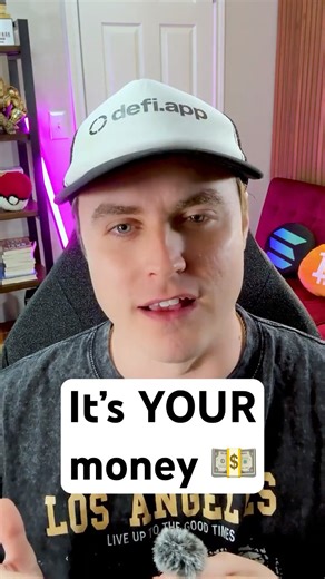 It's YOUR money 💵