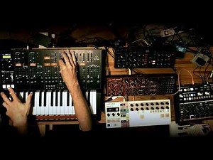 Behringer, Arturia & Continuumini Synth Jam