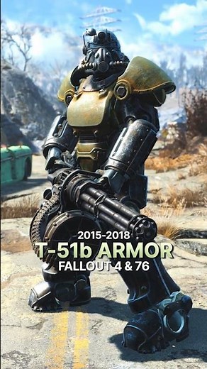 T-51b Power Armor | Fallout 1 to Fallout 76 (1997-2026) Evolution