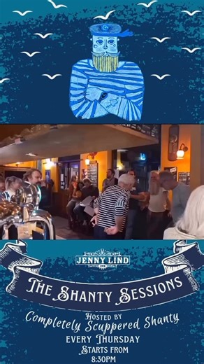 14 reactions · 16 shares | Tonight is the Shanty Sessions with Completely Scuppered Shanty. Come along, grab a mulled cider and join in if you fancy. Starts from 8:30pm at the Jenny Lind.  | The Jenny Lind | Facebook