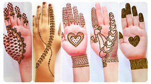 8.2K views · 102 reactions | E4 Most beautiful mehndi design | easy heart mehndi #hearts #mehndi #design #hearmehndi ##easy #easyhennadesign | Mehndi World | Facebook