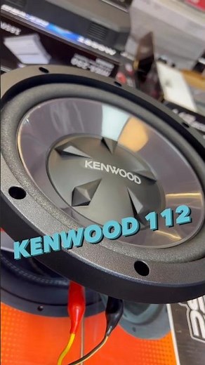 Kenwood KFC-W112S | 12" subwoofer sound check
