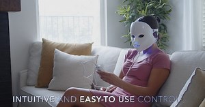 Watch NEWKEY LED facial mask light therapy for wrinkles acne on Amazon Live
