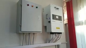 12KW Hybrid solar system installation with Automatic solar panels washing system | Nitrox 12KW Part 26 | AJ Electric
