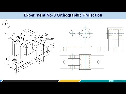 Ex-No-3 | Exercise 3.4 Orthographic Projection