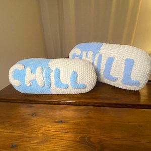 Chill Pill Crochet Pattern – Cute Pillow Crochet PDF, Amigurumi Plushie Pattern, Mental Health Gift, Easy Crochet Pattern for Beginners - Etsy