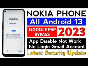 All Nokia Phone Android 13 frp bypass without pc | Fixed screen lock update.