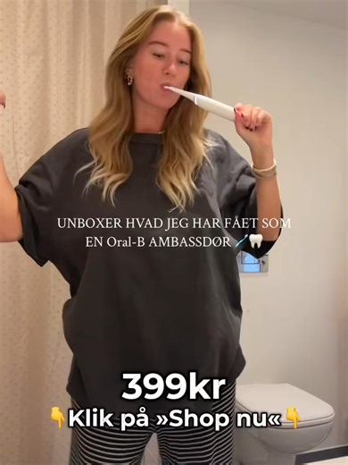 GRATIS FRAGT INDEN FOR 24 TIMER!🇩🇰 #oralb #oralbseries9