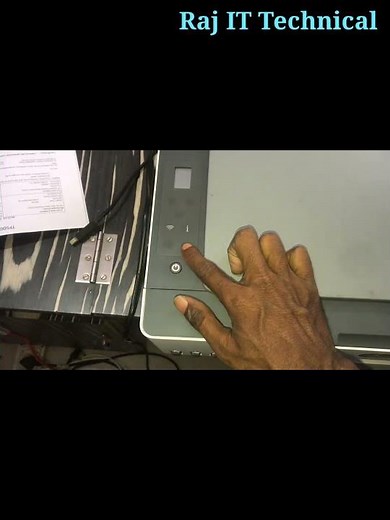 hp amart tank 580 printer all lights blinking error how to fix #stepbystep #howtofix