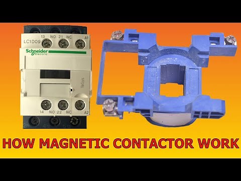 how does a magnetic contactor work
