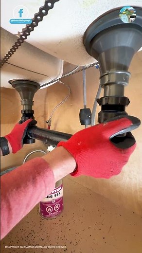 Kitchen Sink Drain Installation #shorts