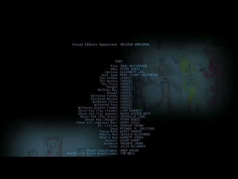 End Credits Five Nights At Freddy's 2 Movie 5 December 2025