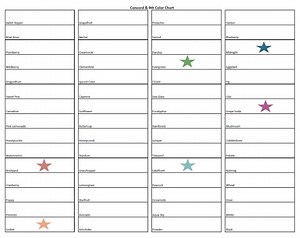 Concord & 9th Ink Pad Swatch Chart: 2025 Colors (printable PDF) - Etsy