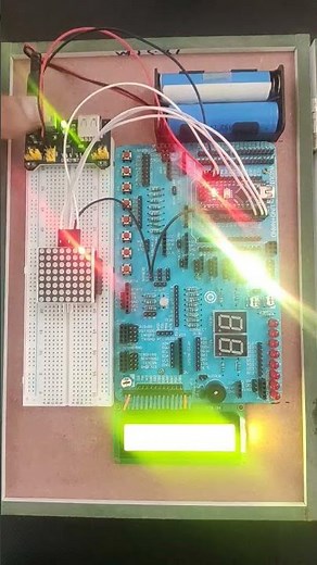 8x8 Dot Matrix LED Display #DIY #Electronics @byhobby