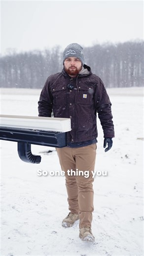 ❄️In Central New York,❄️ gutter sizing matters more than people think. Roof pitch, surface area, and how fast water moves all play a role in how well a system performs during heavy rain and snow melt. Choosing the correct gutter size helps manage water flow properly and reduces overflow, pooling, and long term stress on the system. When sizing is done right, everything works more efficiently and holds up better through freeze thaw cycles and seasonal storms. This kind of attention to detail help