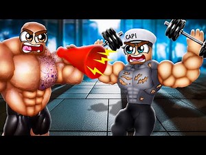 I Was TRAINED by THE ROCK in GYM STAR SIMULATOR