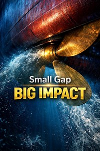 511K views · 13K reactions | Small Gap Under a Cargo Ship That...