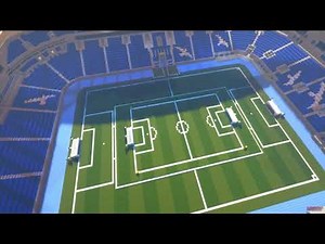 ⚽ I MADE THE REALISTIC WORLD CUP 2022 IN MINECRAFT