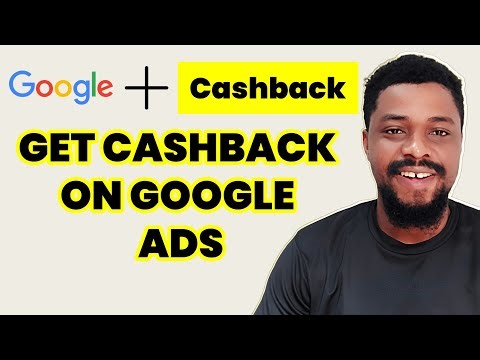 Google Ads: Cards for AD Payments with Cashback.