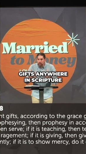 Giving: A Spiritual Gift? Romans 12 Explained #shorts