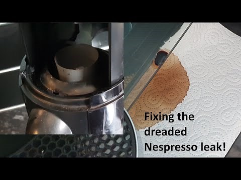 How to Fix/Avoid the Dreaded Nespresso Vertuo Plus Leak