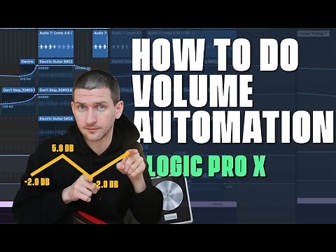 How To Do Volume Automation in Logic Pro X