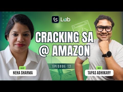 Solution Architect Road Map: Cracking Amazon & AI with Neha Sharma