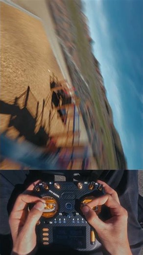 half shaky half locked in 😂 - DJI Osmo Nano FPV Freestyle #fpv #drone #dji