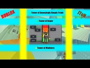Roblox - JToH - Completing the First 3 Towers!