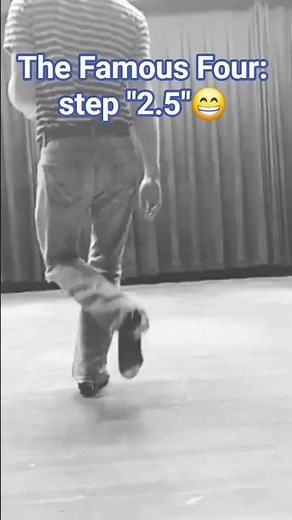The Famous Four: step "2.5" | Ottawa Valley Canadian step dancing #dancetutorial