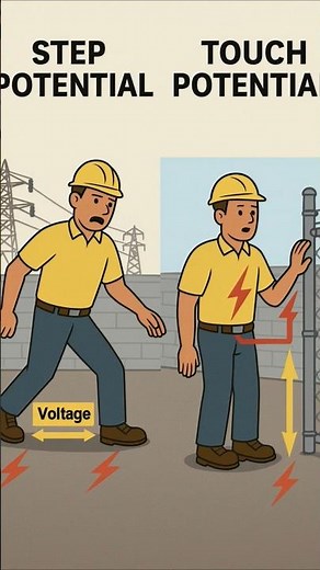 Step Potential vs Touch Potential ⚡ The Silent Killers in Electrical Faults