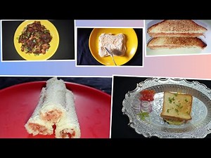5 types of different bread recipe's