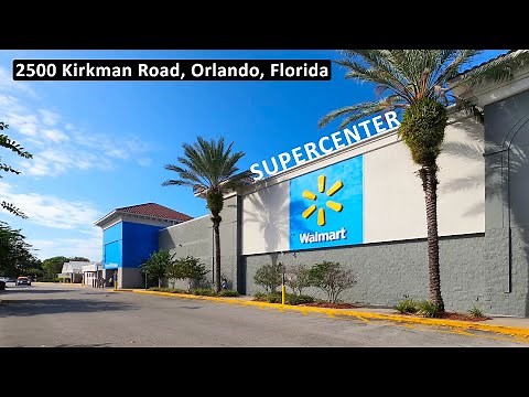 Walmart Supercenter at 2500 Kirkman Road in Orlando, Florida - Store 1220