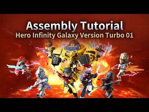 Turbo 01|Hero Infinity Galaxy Version|Assembly Tutorial Collection|Build Legendary Heroes! #blokees