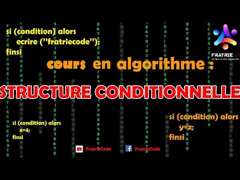 La structure conditionnelle en algorithme(Explications+Exemple)