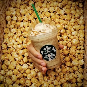 7.2K reactions · 603 shares | Introducing Caramel Popcorn Frappuccino. Popcorn blended with coffee, milk and ice topped with whipped cream, butterscotch drizzle and more popcorn. Now in stores.  | Starbucks UK | Facebook